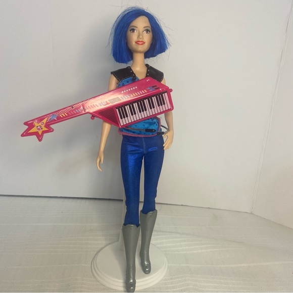 Mattel | Toys | Barbie Rock N Royals Princess Zia With Instrument Blue ...